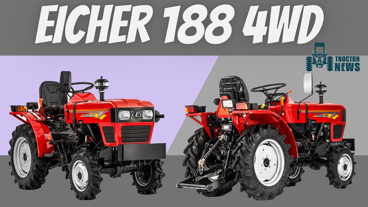Eicher 188 - A Powerful Multi Utility 4WD Tractor Eicher 188 - A Powerful Multi Utility 4WD Tractor
